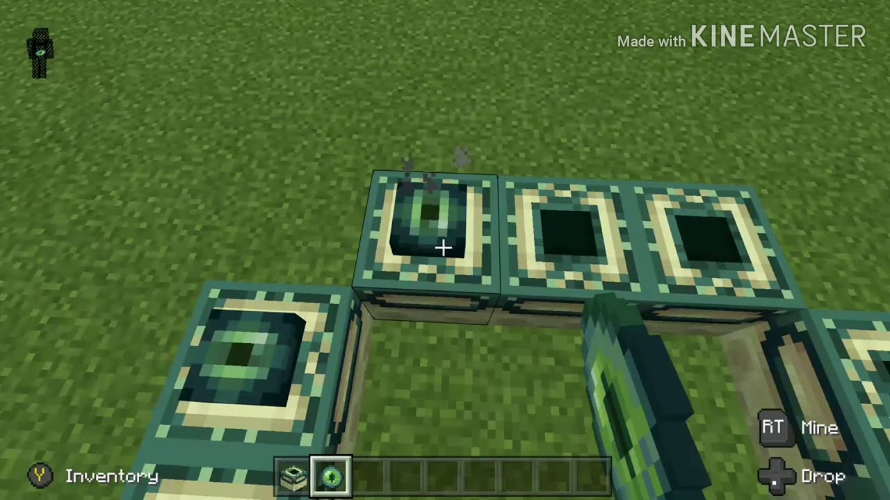 Minecraft how to make a Never portal, end portal, snowman and iron ...