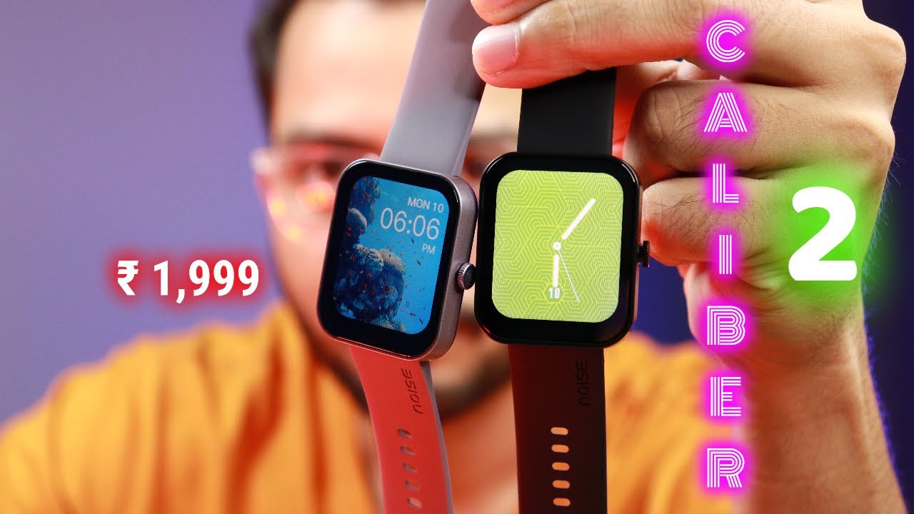 Noise ColorFit Caliber 2 Smartwatch UNBOXING - YouTube