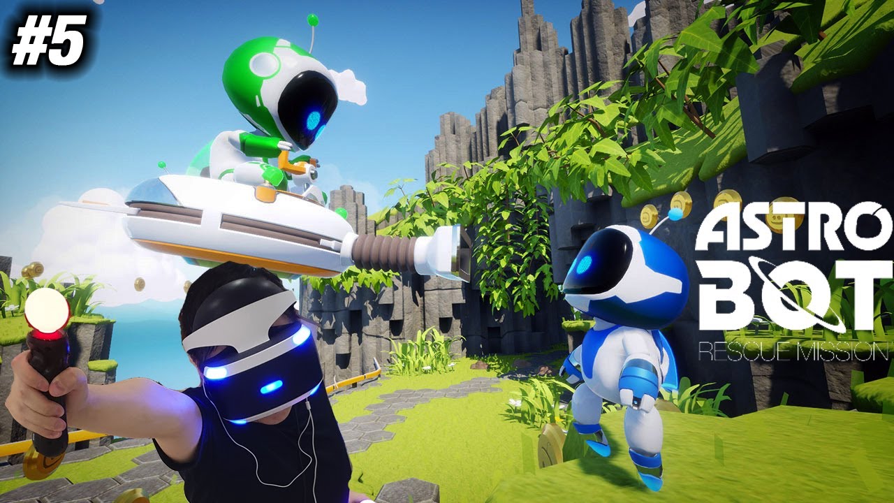 Roller Coaster VR - Astro Bot VR Part 5 Walkthrough & Gameplay - YouTube