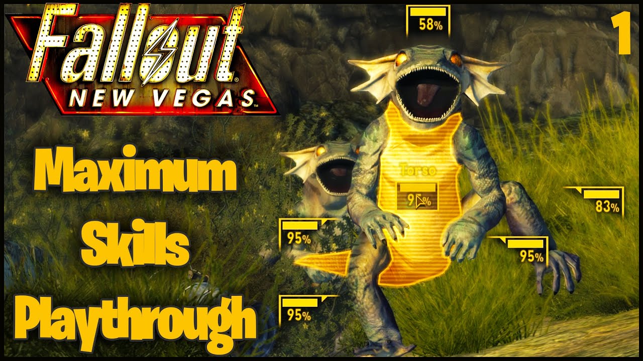 Maximum skills playthrough - Fallout: New Vegas - YouTube