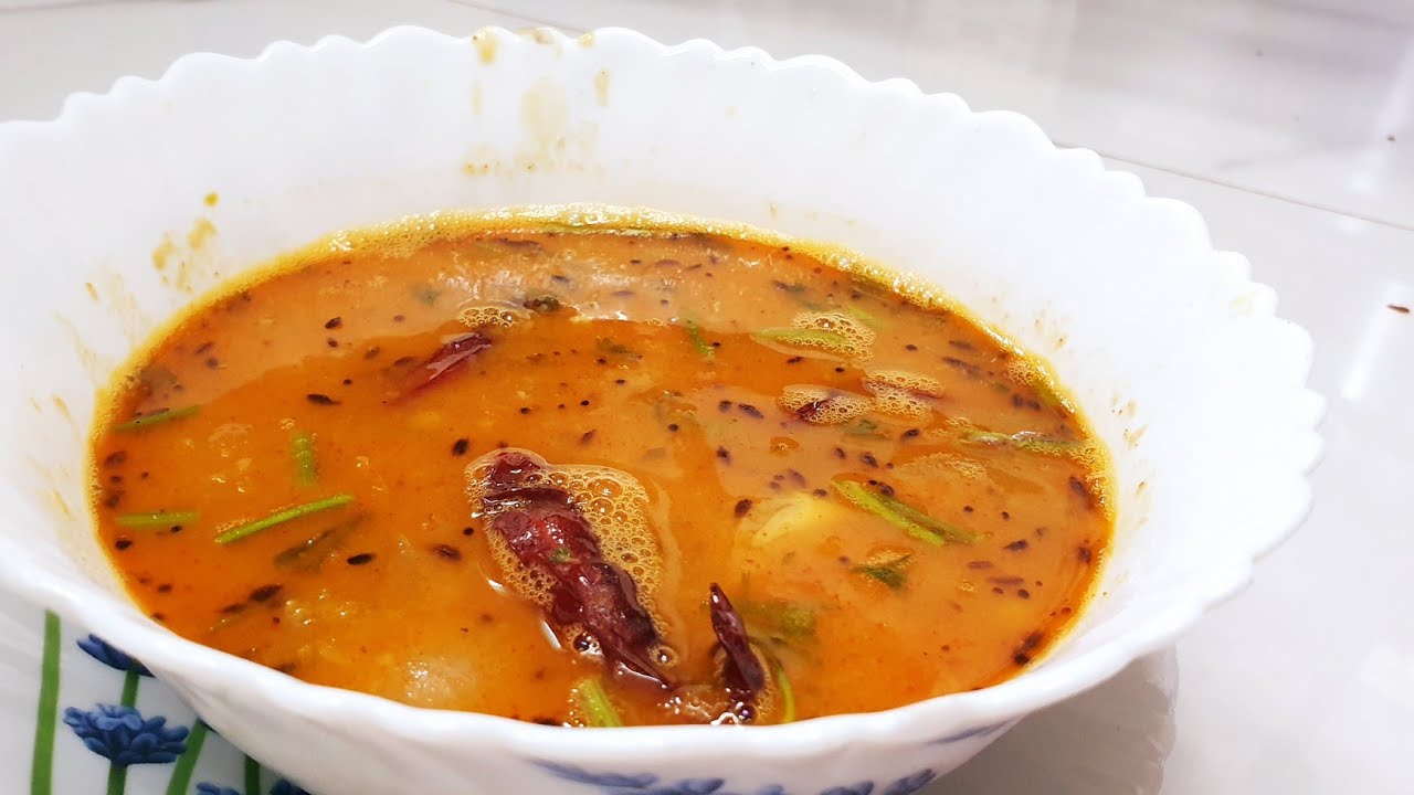 pulusu pappu (khatti dal)|| cooking with foodie||South Indian recipe ...