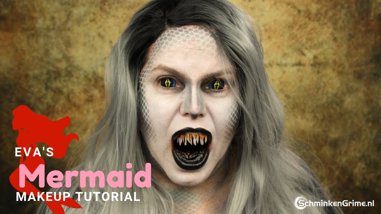 Evil Mermaid Makeup