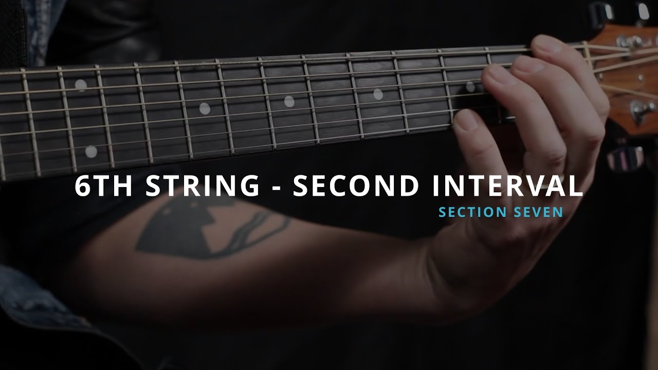 6TH STRING - 2ND INTERVAL - YouTube