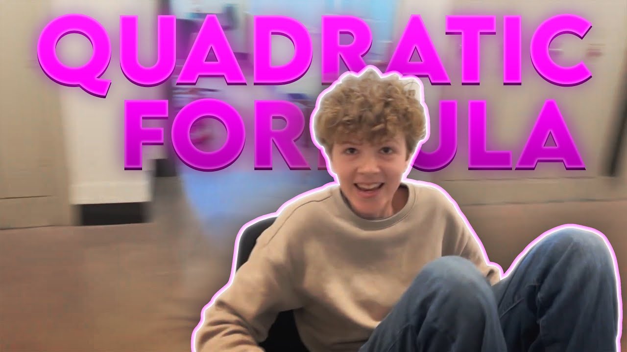 Lil Quadratix - 4AC (The Quadratic Formula Song) - YouTube