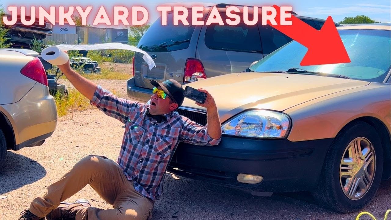 I Found some Wild Items in these ABANDONED Cars at the JUNKYARD! (Cash ...