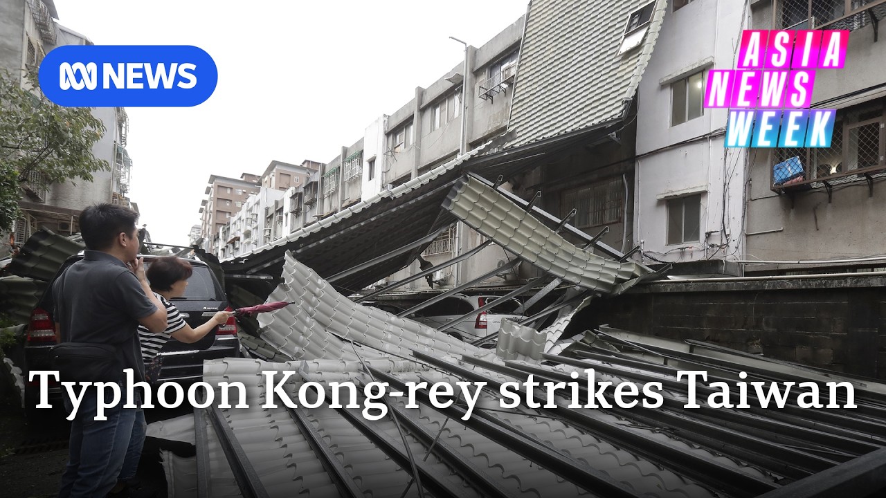Typhoon Kong-rey: biggest storm in decades brings destruction to Taiwan ...