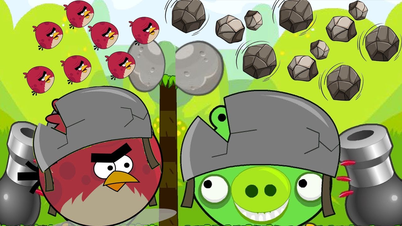 Angry Birds Cannon Collection 2 - TERENCE FORCE MAXIMUM STONE TO HUGE ...