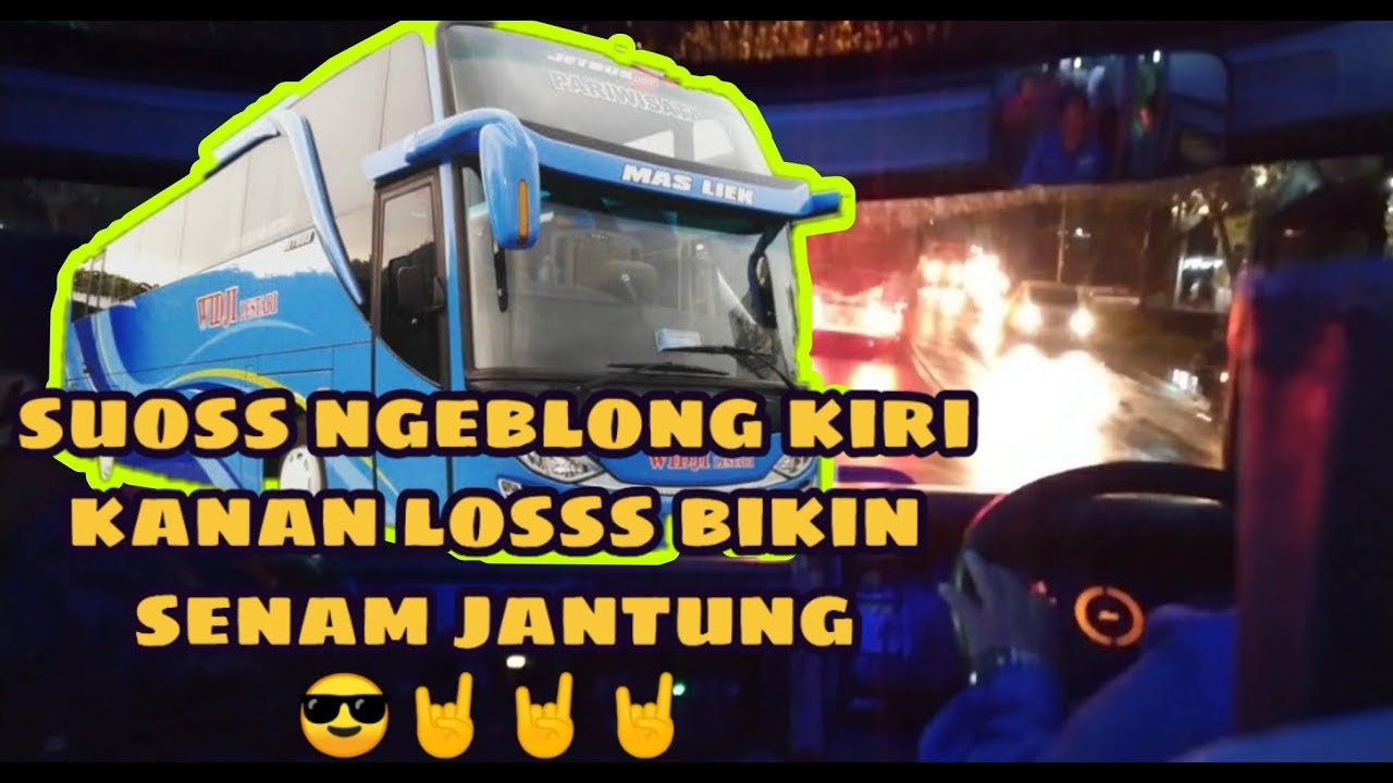 DRIVE BOJONEGORO - SURABAYA NAIK BUS WIDJI LESTARI SUOSSS - YouTube