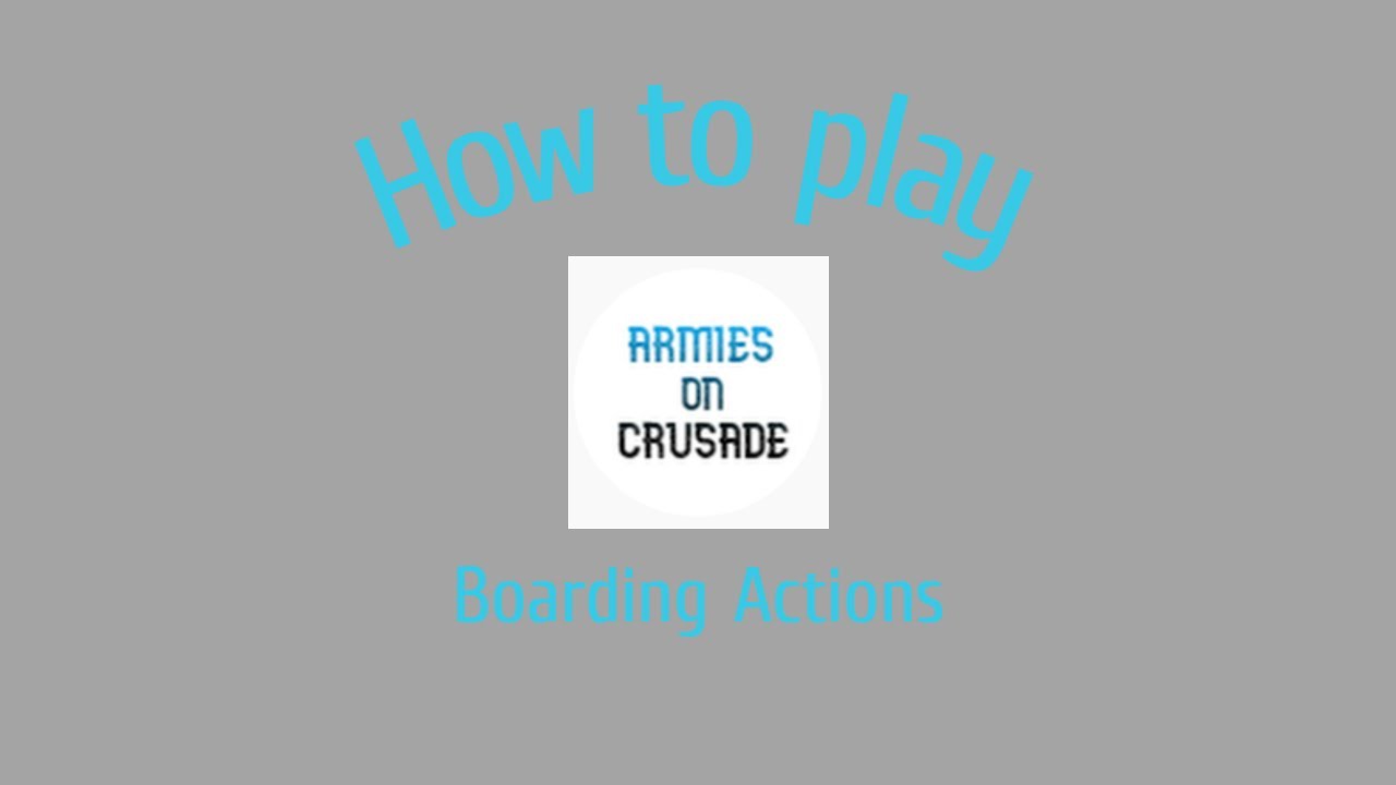 Warhammer 40K Boarding Actions Tutorial - YouTube