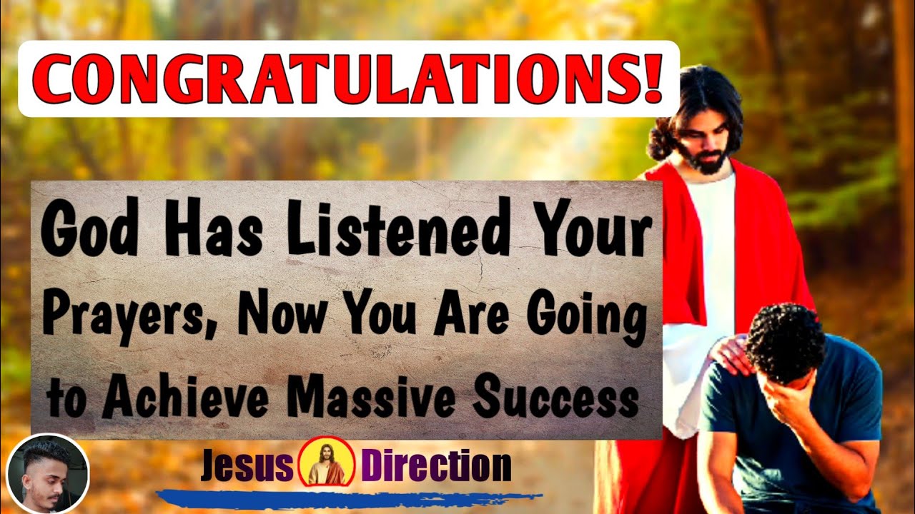 🌈 CONGRATULATIONS! GOD Has Listened Your Prayers 😇 Ⅰ 💌 God Message For ...