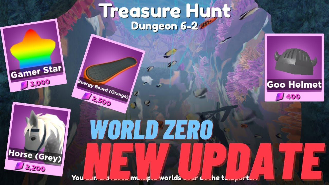 World Zero UPDATE (Dungeon 6-2) NEW MOUNTS!!! - YouTube