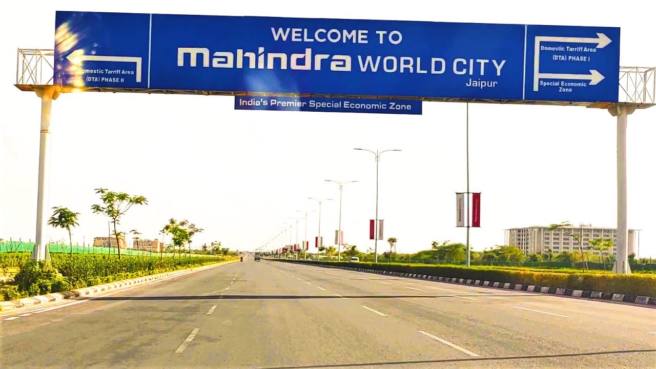 Mahindra World City Jaipur - YouTube