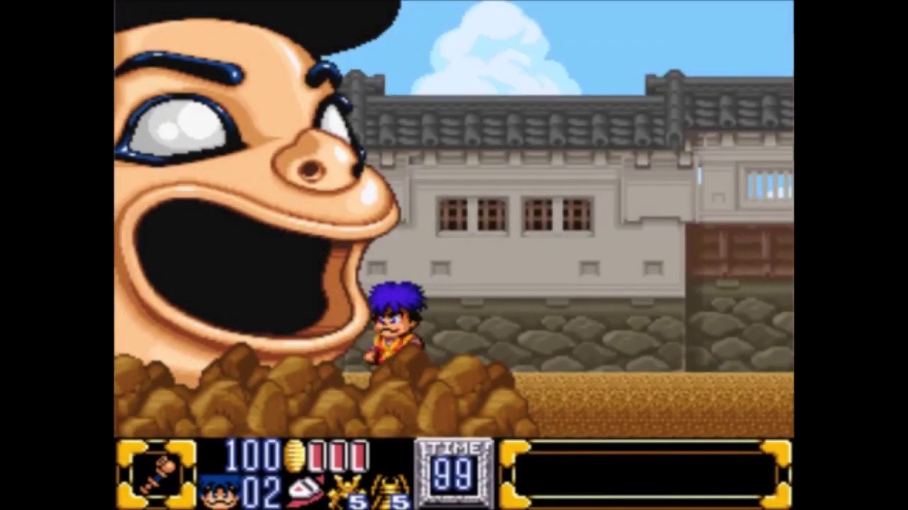 Ganbare Goemon 2: Kiteretsu Shougun Magginesu English p6 final boss and ...