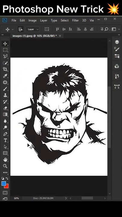 how to convert raster image to vector in photoshop#photoshop#short#tutorial - YouTube
