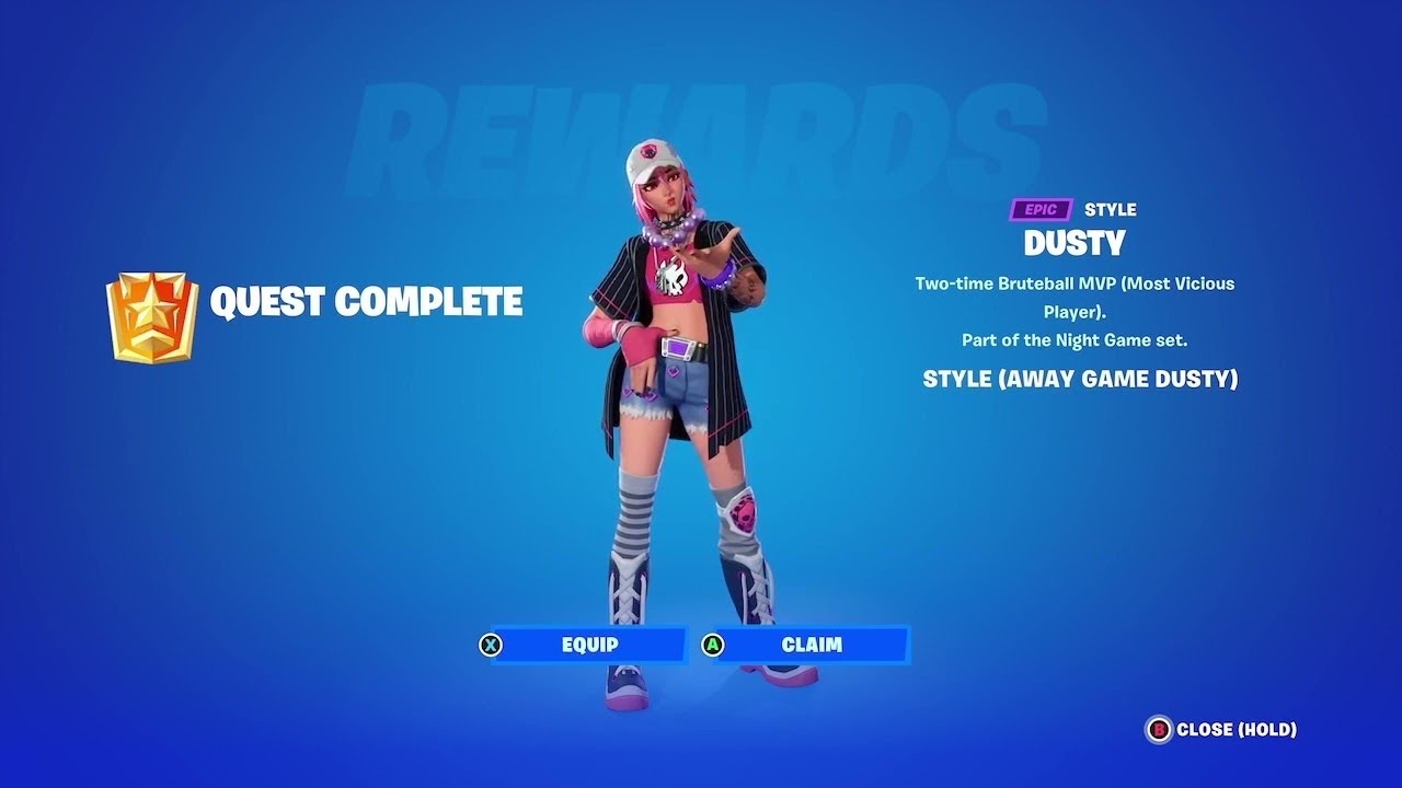 Fortnite *NEW* AWAY GAME DUSTY SKIN gameplay VICTORY ROYALE - YouTube