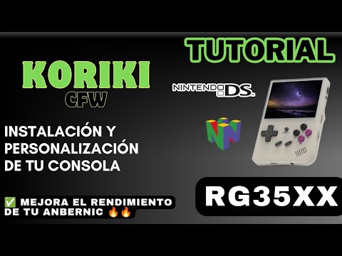 🕹️ KORIKI 1.0.3 & BATOCERA para RG35XX 👉 POTENCIA Y MEJORA tu ANBERNIC ...