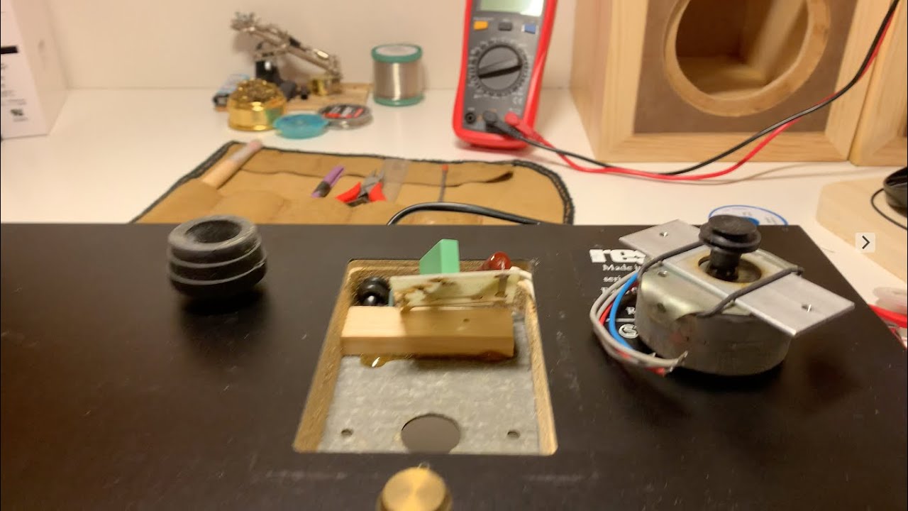 Rega P3 Motor Replacement - YouTube
