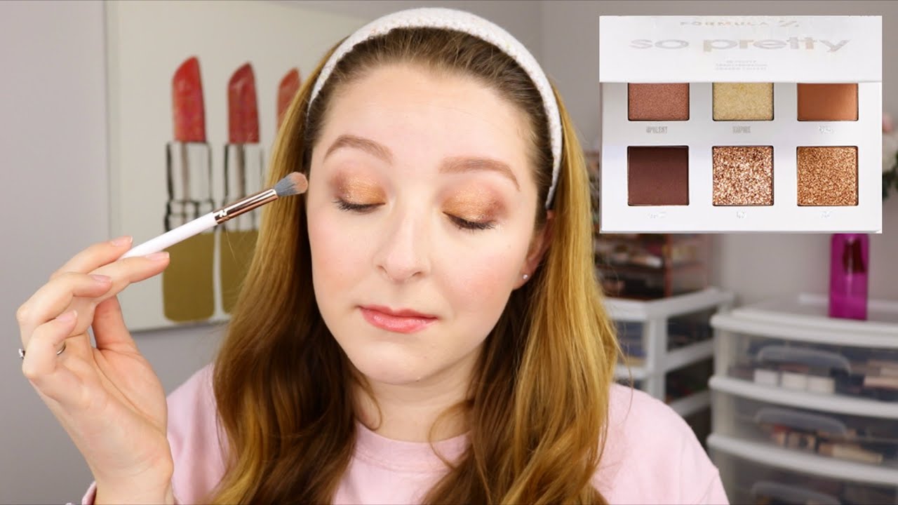 Formula Z So Pretty Eyeshadow Palette Review, Swatches & Tutorial - YouTube