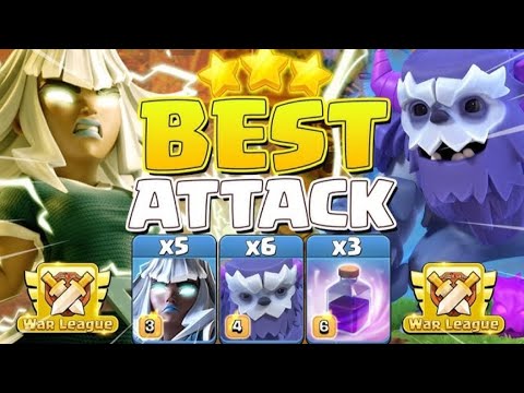 EPIC STRATEGY| Th16 Yeti Titan Attack Strategy - Best Th16 Yeti Titan Attack Strategy Clash of ...