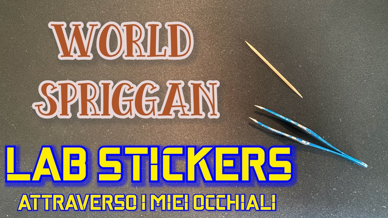 LAB STICKERS WORLD SPRIGGAN - YouTube