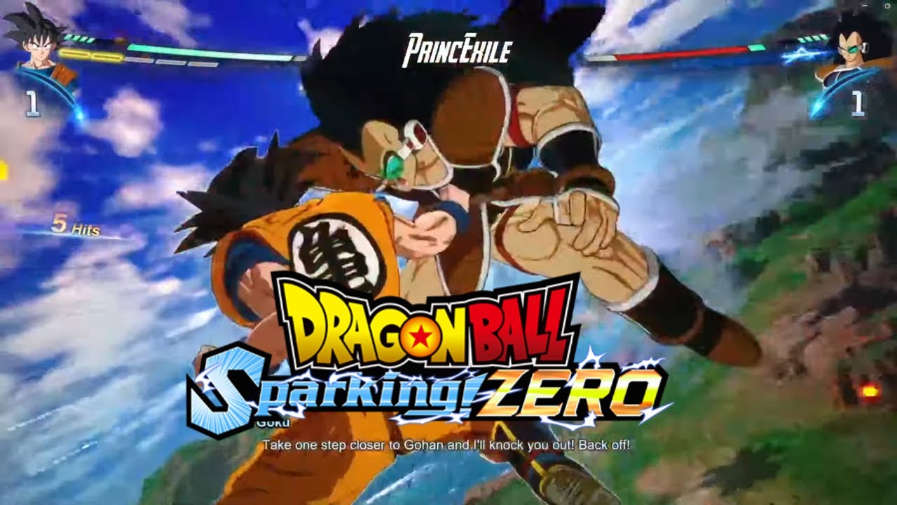 Dragon Ball - Goku vs Raditz | Raditz kidnap's Gohan Sparking Zero ...