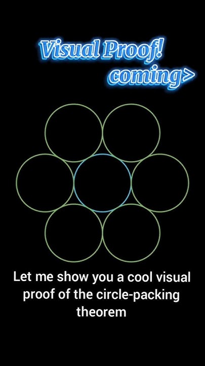 Visual Proof of Circle Packing Theorem || #shorts #shortsfeed - YouTube