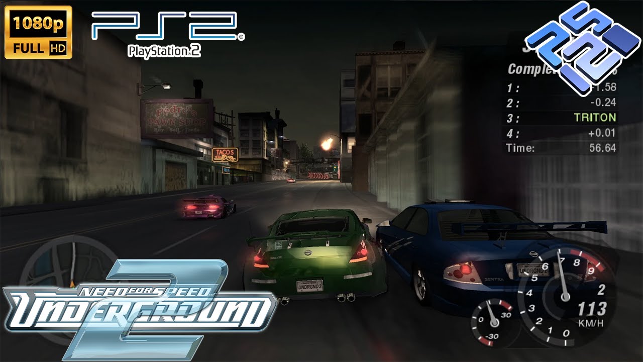 Need for Speed: Underground 2 | Part 1 PS2 HD Gameplay (PCSX2) - YouTube