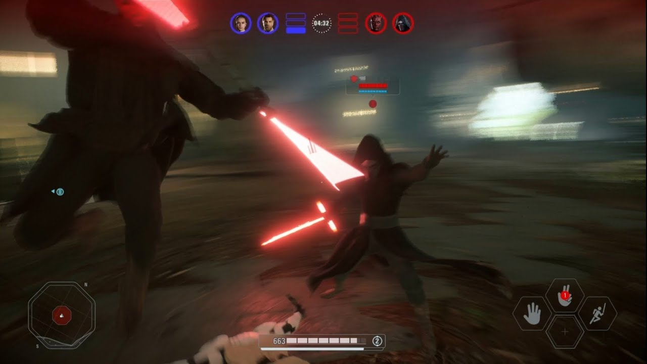 SW BF2: General Kenobi handles toxic 1v2 | Hero Showdown - YouTube