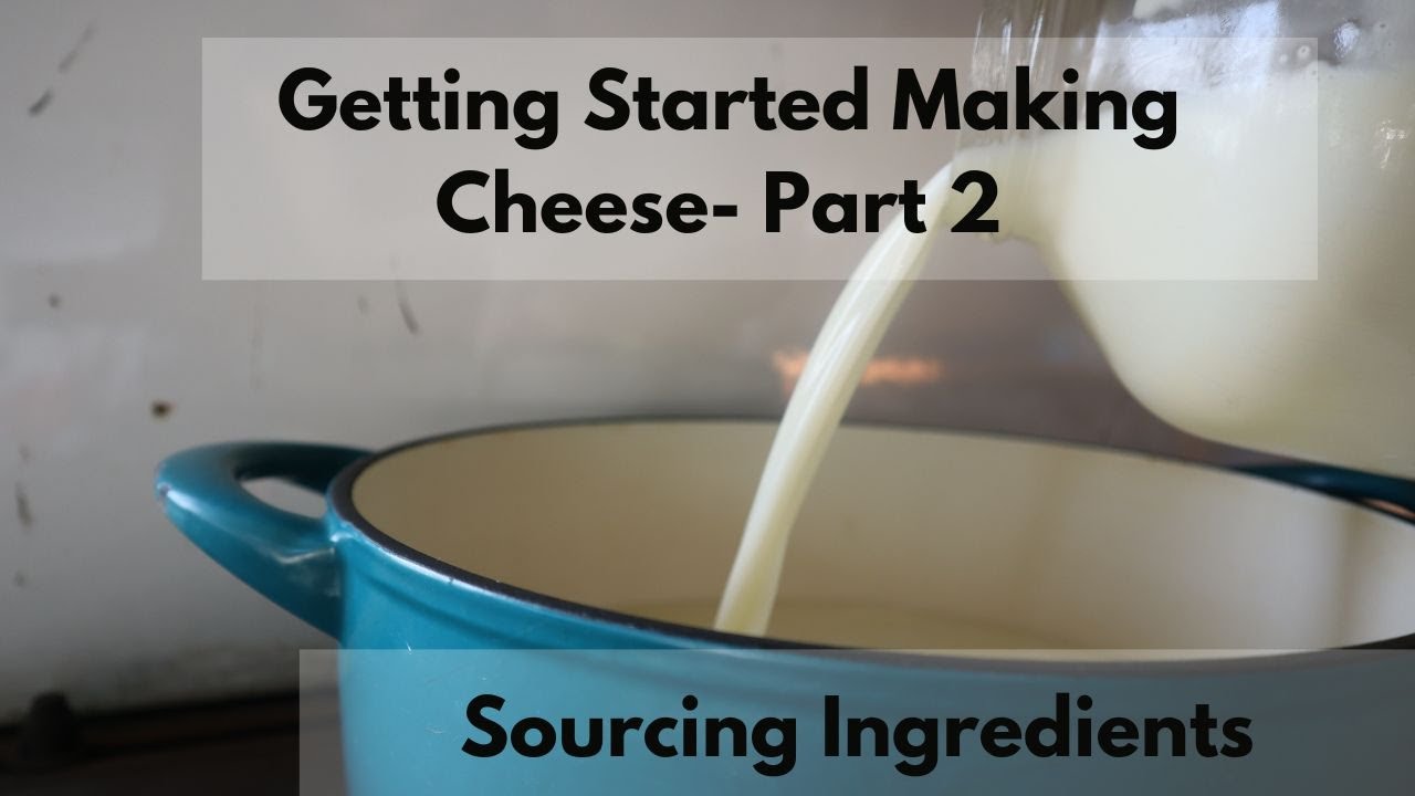What Ingredients Do I Need To Make Cheese?- Getting Started Making ...