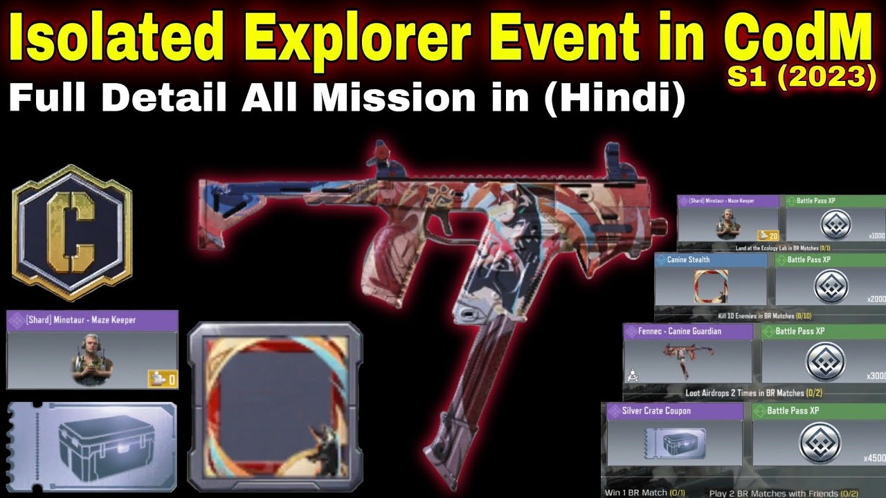 Isolated Explorer Event in Codm S1 Task | Land at the Ecology Lab| Land ...