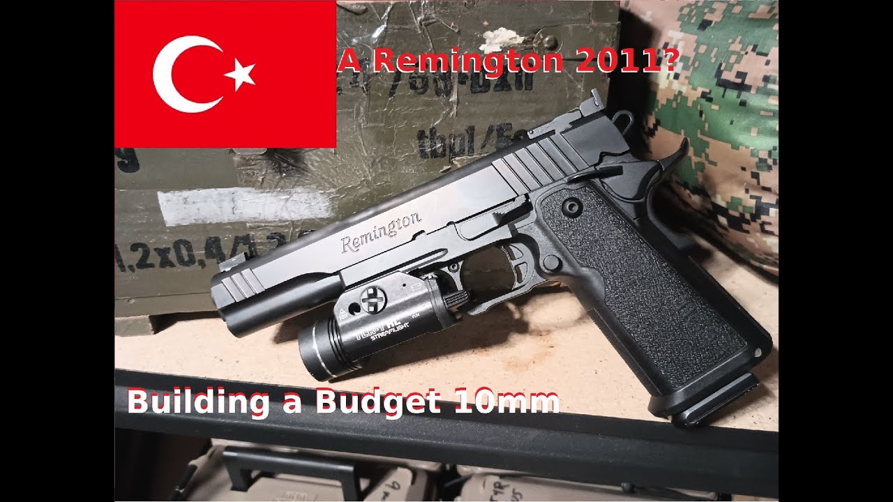 Building a 10mm Auto 2011 using a Tisas frame [Tisas DS 1911] - YouTube