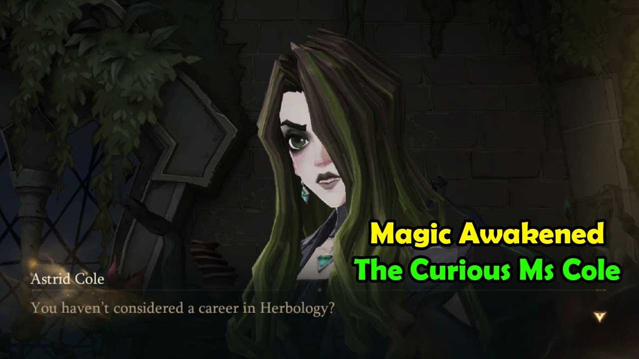 The Curious Ms Cole Harry Potter Magic Awakened - YouTube