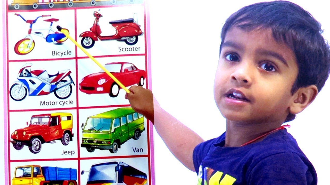 Vehicle Charts|| Vehicle Charts For Kids|| Kids Learning Charts - YouTube