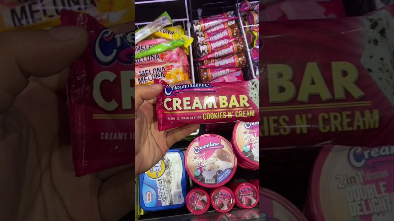 CREAM BAR COOKIES N' CREAM CREAMLINE #shorts - YouTube