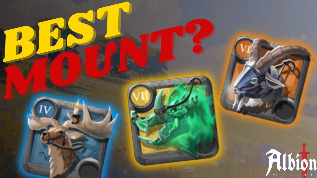 The 6 BEST Gathering Mounts In Albion Online! - YouTube