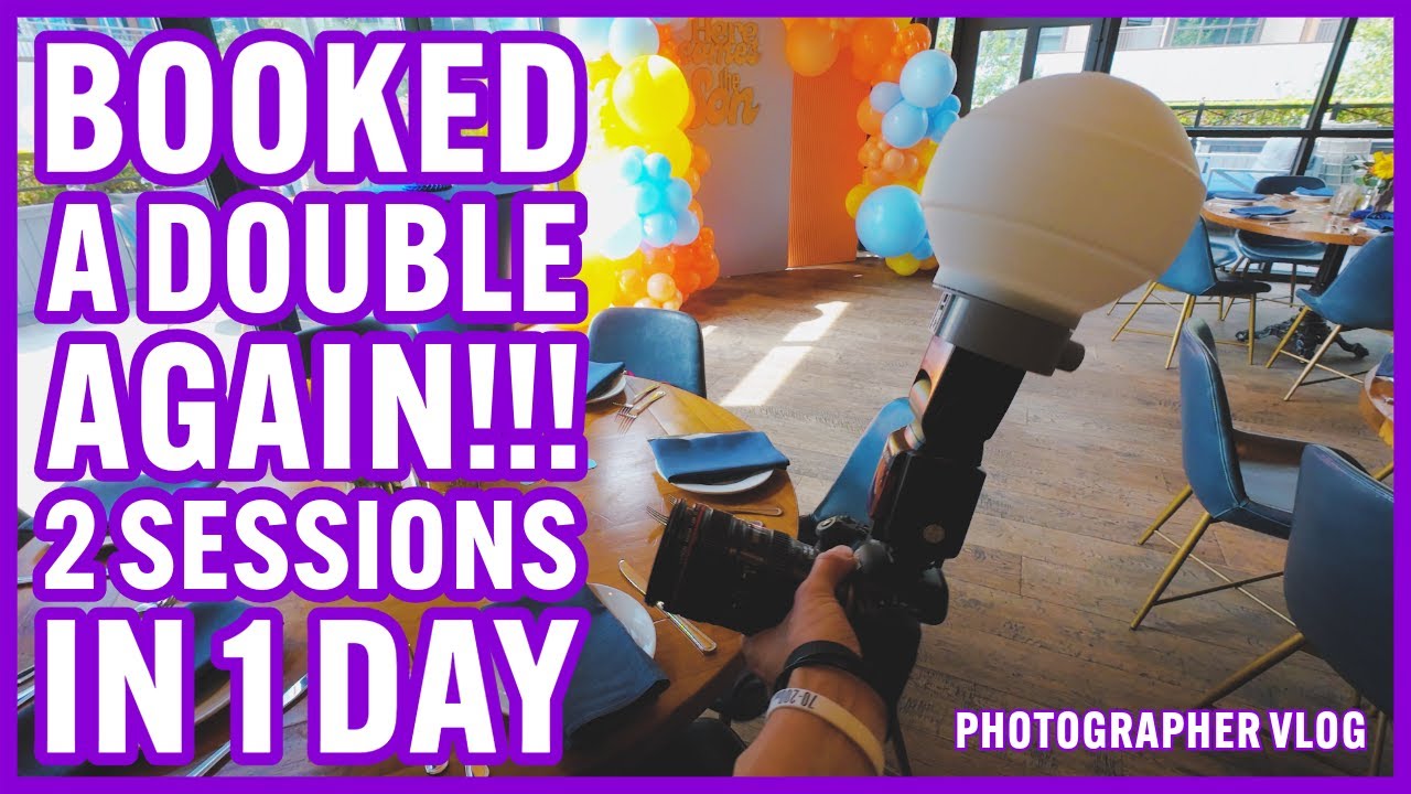 Booked A Double Again 😩! 2 Sessions In 1 Day. | Photographer Vlog - YouTube