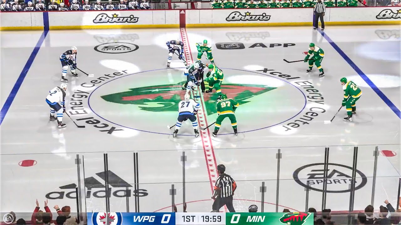Winnipeg Jets vs Minnesota Wild 12/31/2023 NHL 24 Gameplay - YouTube