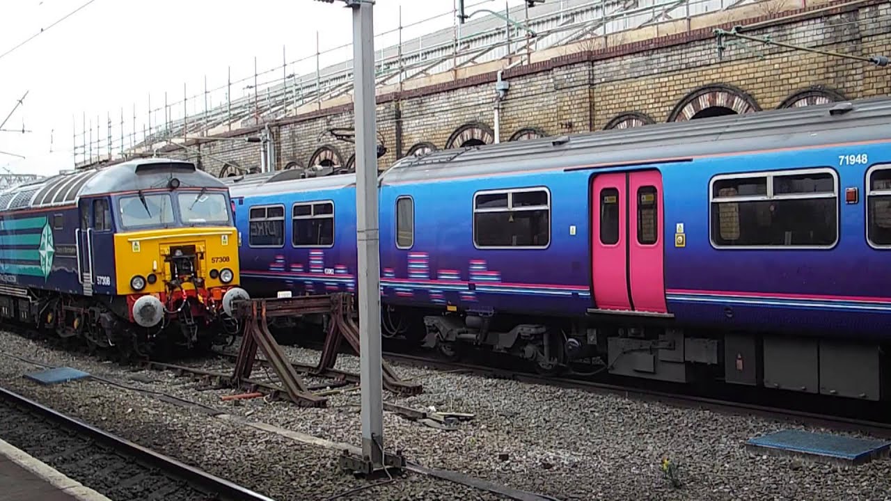 Northern Rail class 319 (319380) at Crewe - 23.12.2014 - YouTube
