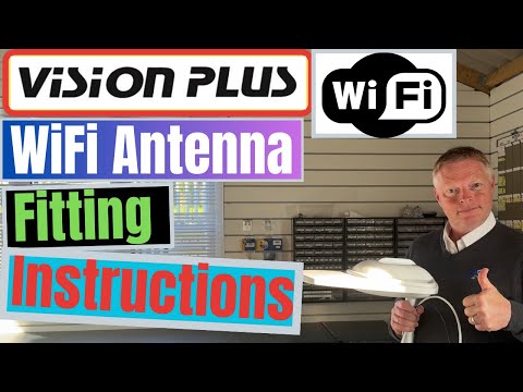 Vision Plus WiFi Caravan Antenna.