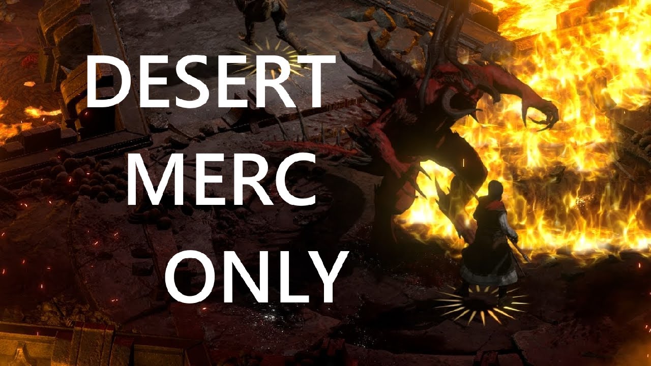 Can You Beat Diablo 2 With Only The Desert Mercenary? - YouTube