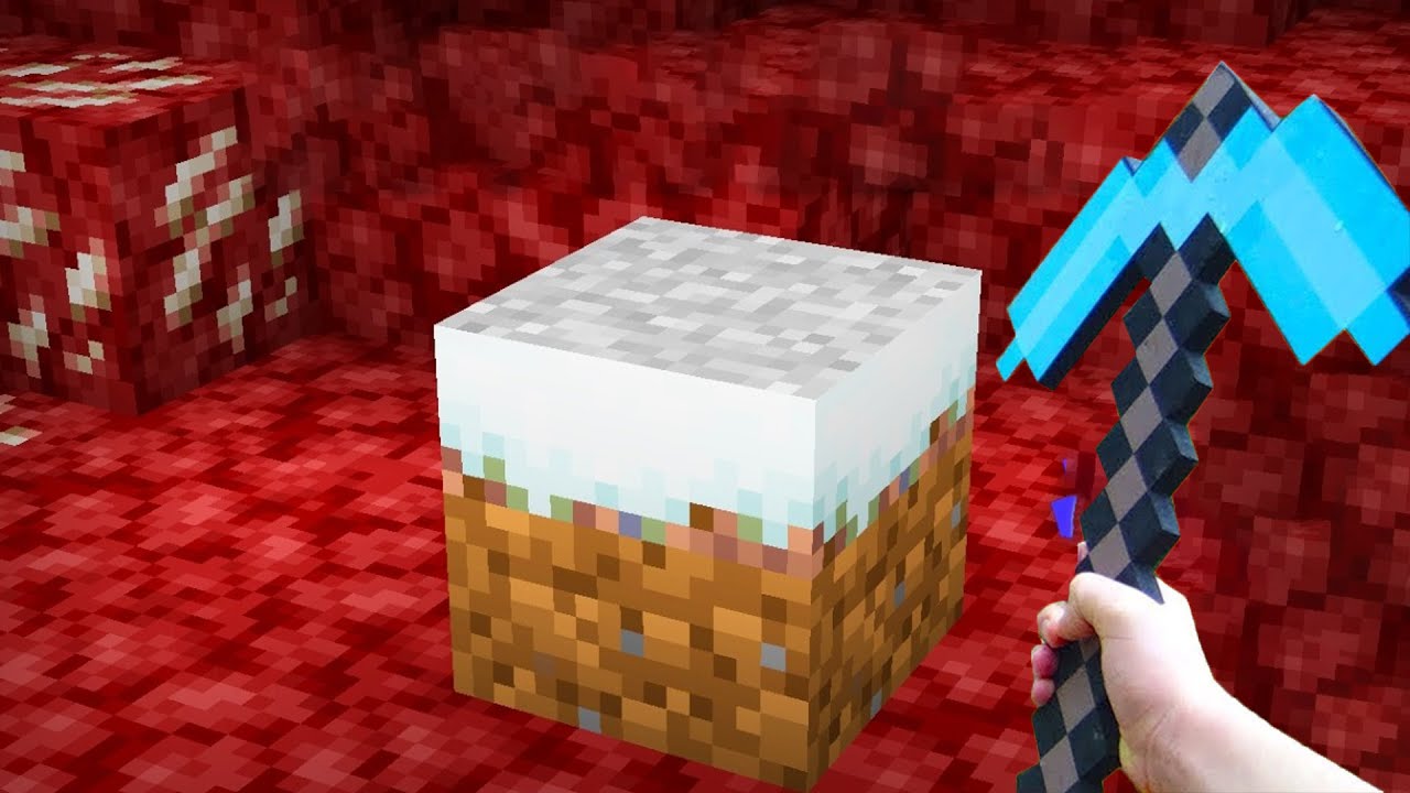 REALISTIC MINECRAFT IN REAL LIFE! - IRL Minecraft Animations / In Real ...