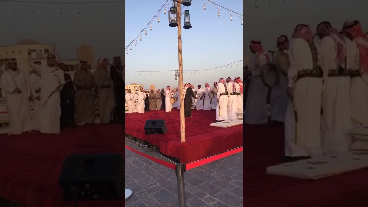 Qatari Traditional Sword Dance - YouTube