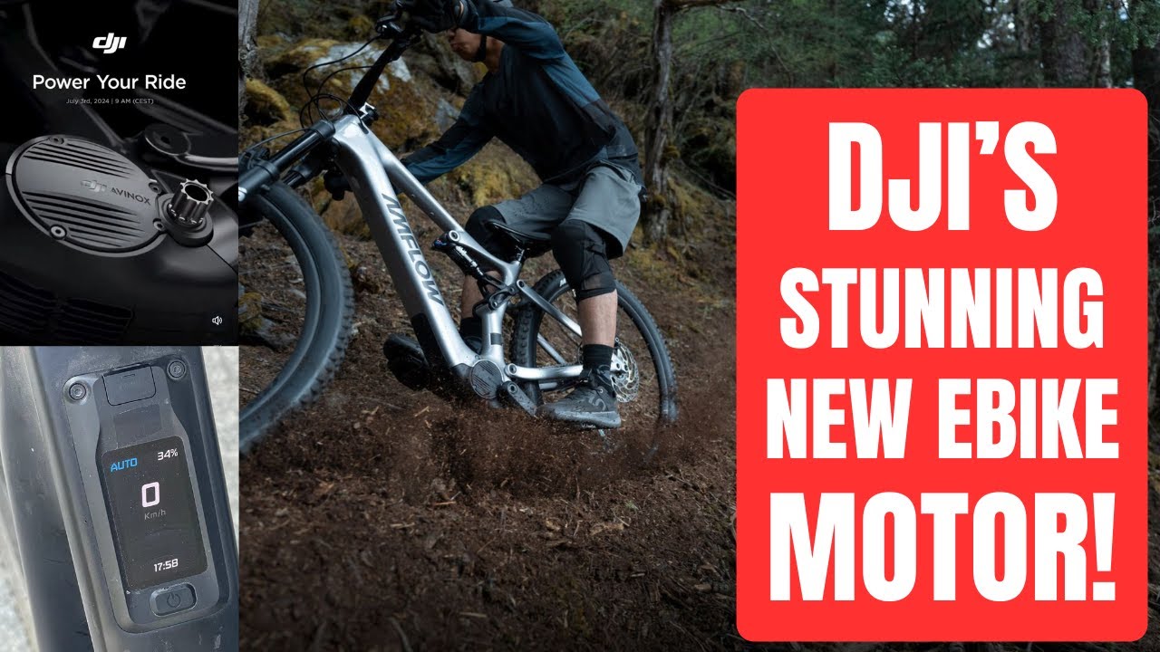 DJI Avinox ebike motor - Game-changing new electric bike motor from DJI ...