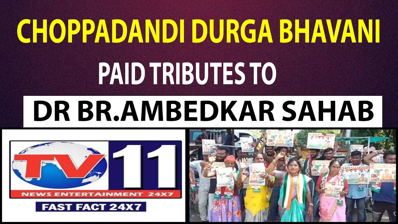 CONGRESS STATE WOMENS SECRETARY C.DURGA BHAVANI PAID TRIBUTES TO ...