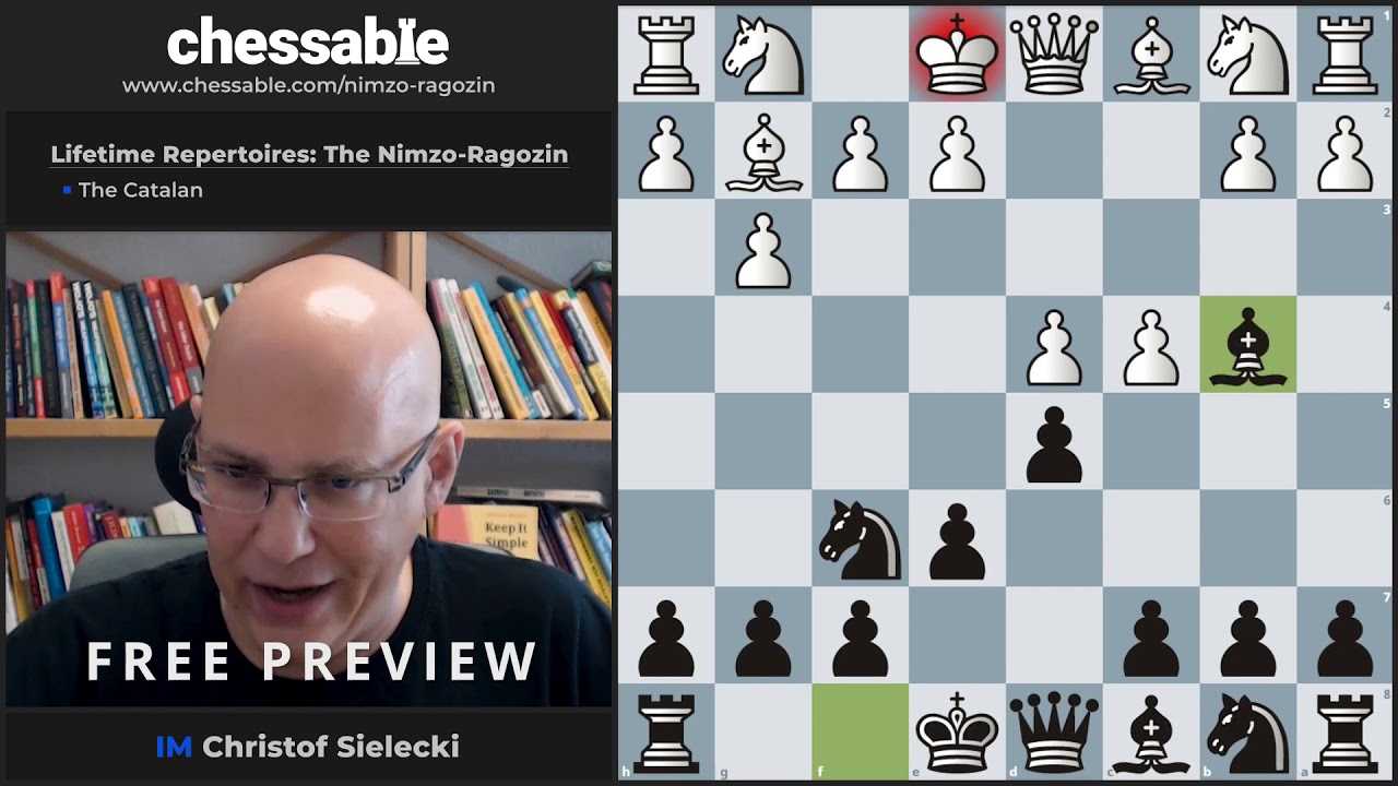 Nimzo Ragozin for Black - The Catalan Preview - YouTube