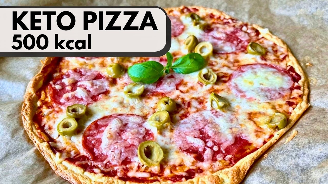 PIZZA tylko 500kcal | Keto, Low Carb, Bez Glutenu - YouTube
