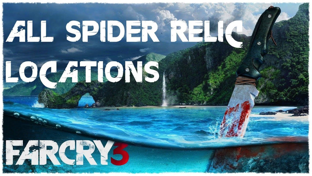 Far Cry 3 Walkthrough - All Spider Relic Locations - YouTube