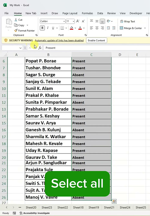 Conditional formatting in Excel#Shorts - YouTube