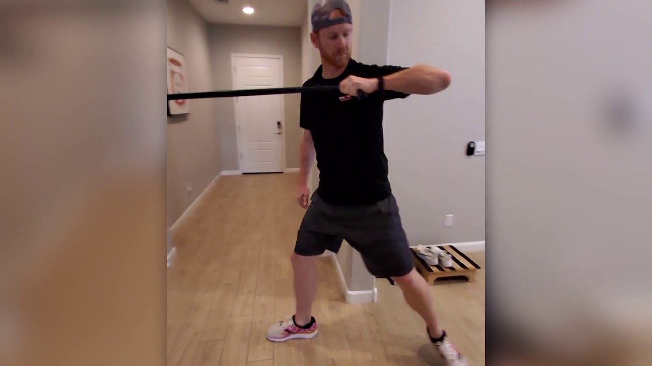 Archer Row with Theraband - YouTube