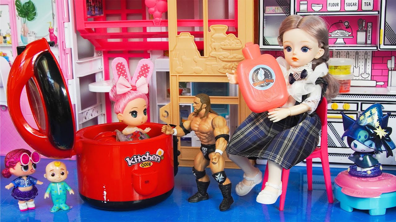 8 Minutes Satisfying With Unboxing Princess Barbie Toys, Cute Baby Doll ...